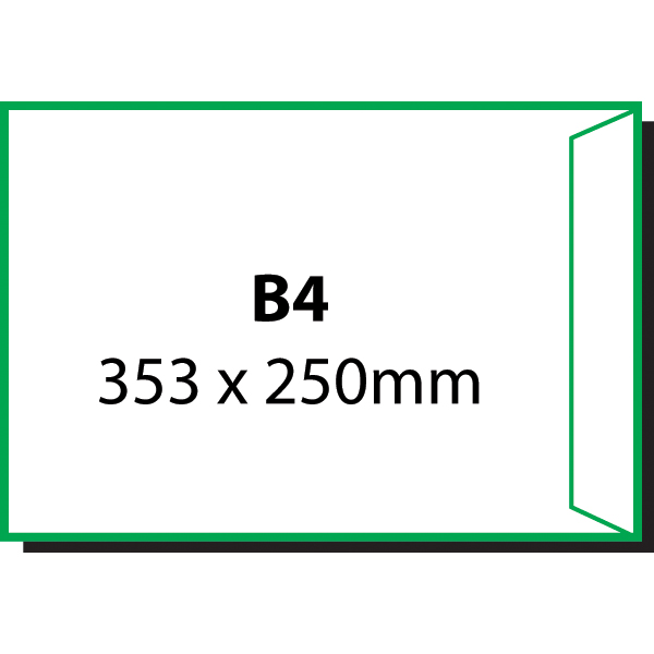 What Is A B4 Envelope at Anne Nelson blog